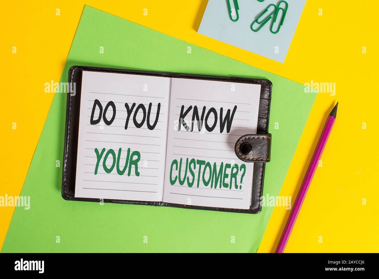 Conceptual hand writing showing Do You Know Your Customer Question ...
