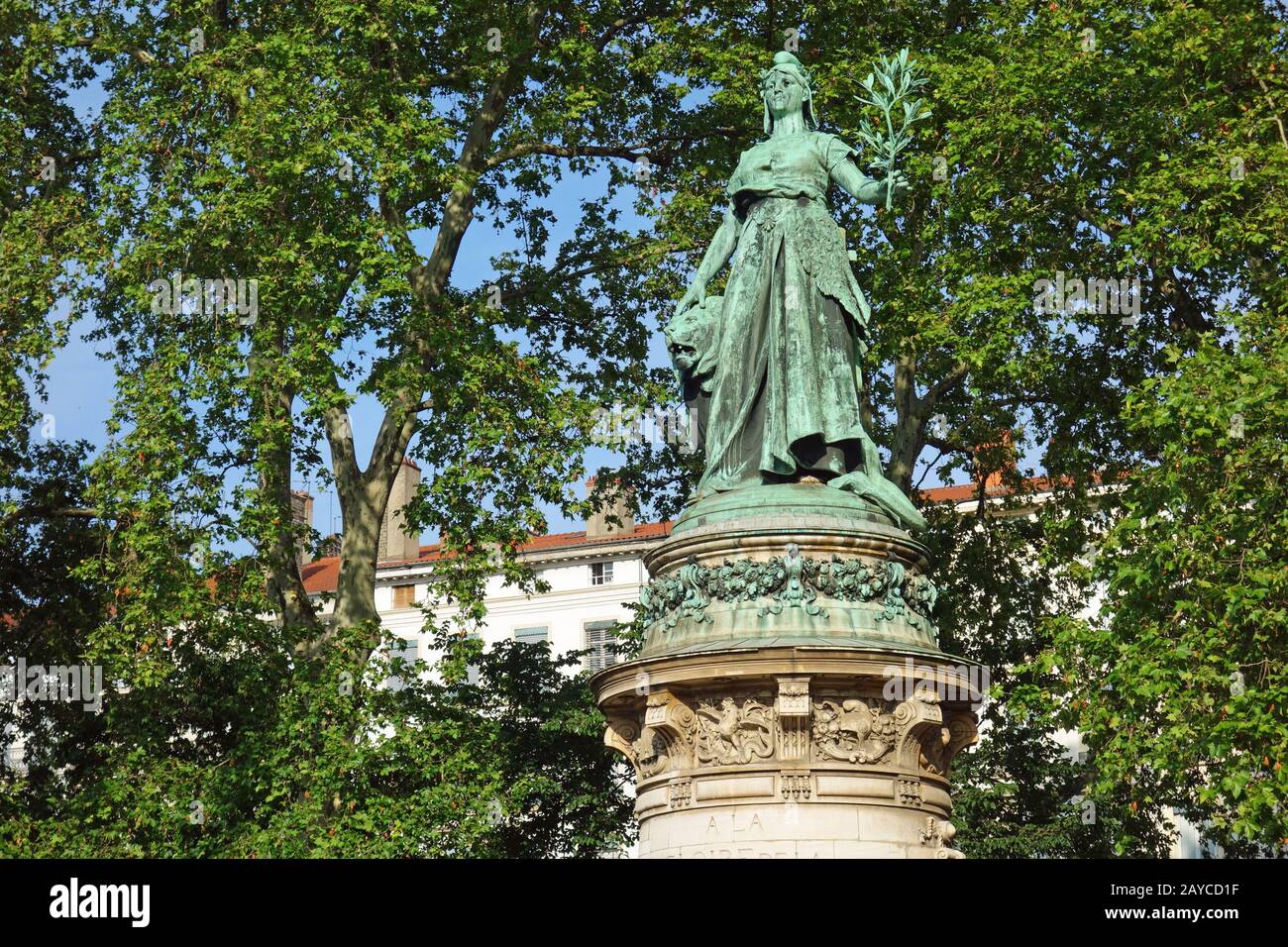 Statue Place De La Republique High Resolution Stock Photography and Images - Alamy