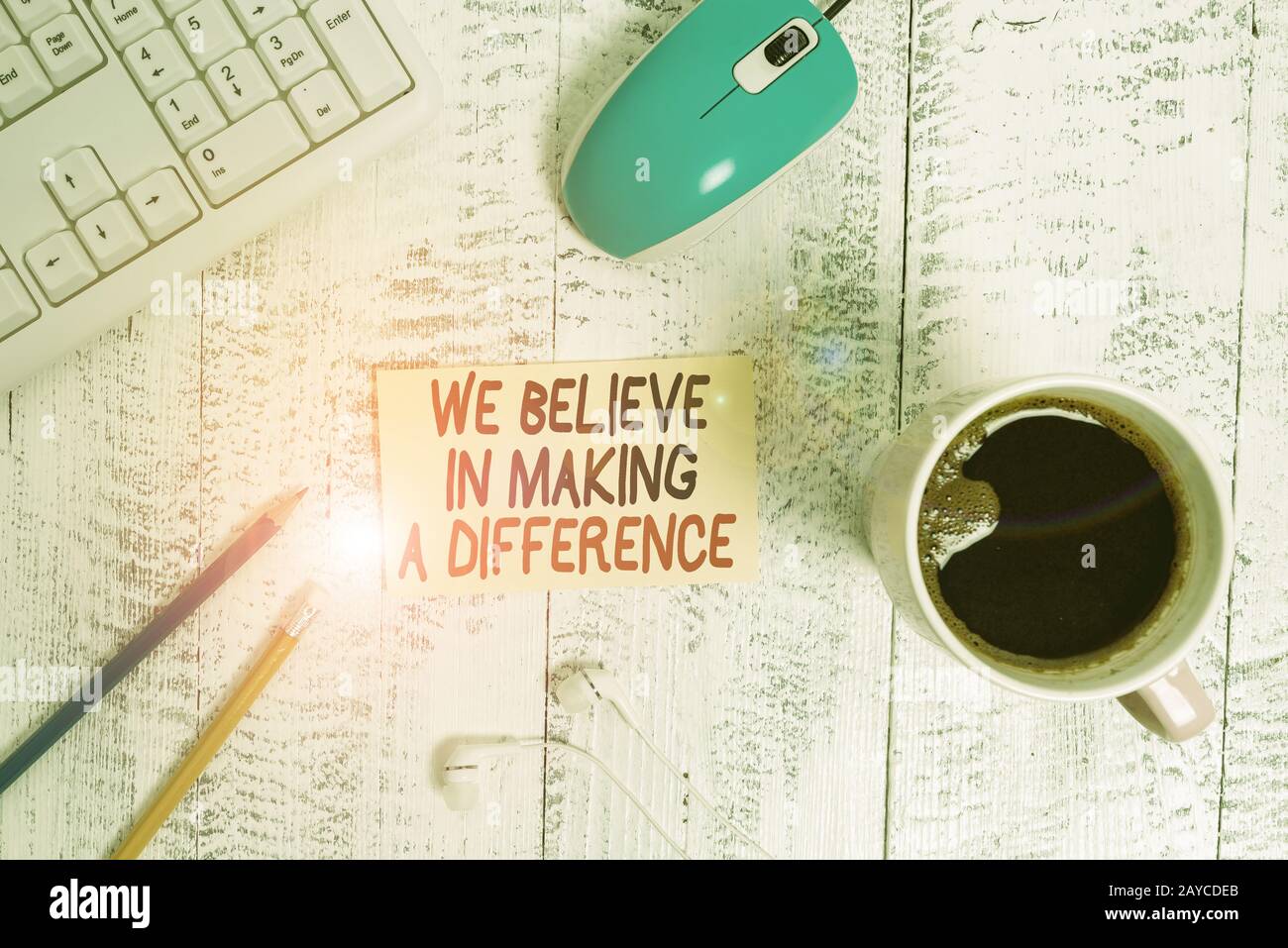 Making a difference hi-res stock photography and images - Alamy