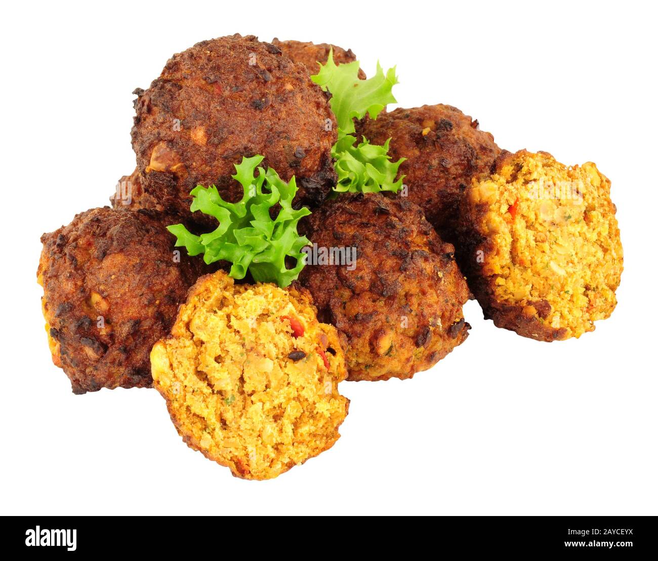 Falafels isolated hi-res stock photography and images - Alamy