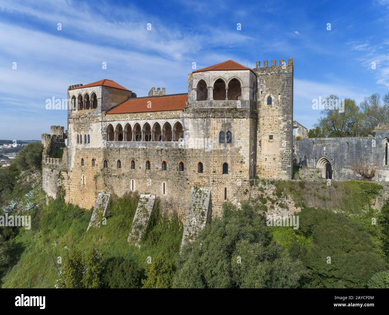 Leiria portugal castle hi-res stock photography and images - Alamy