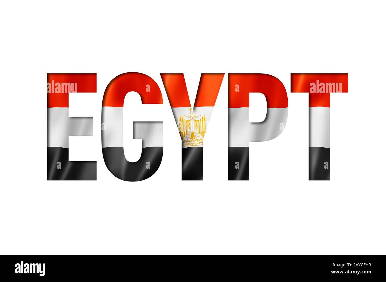 egyptian flag text font Stock Photo - Alamy