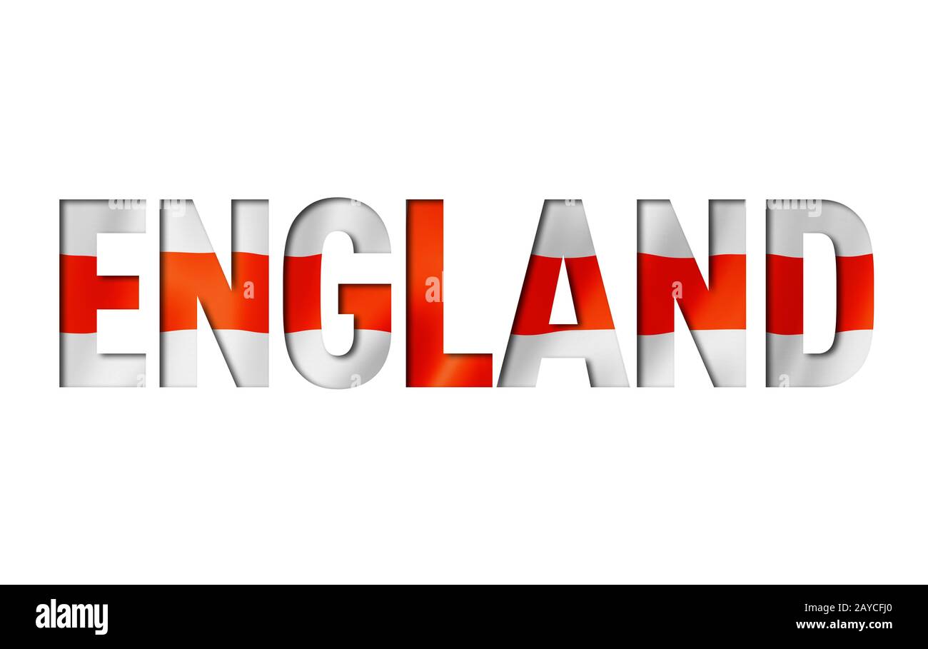 english flag text font Stock Photo - Alamy