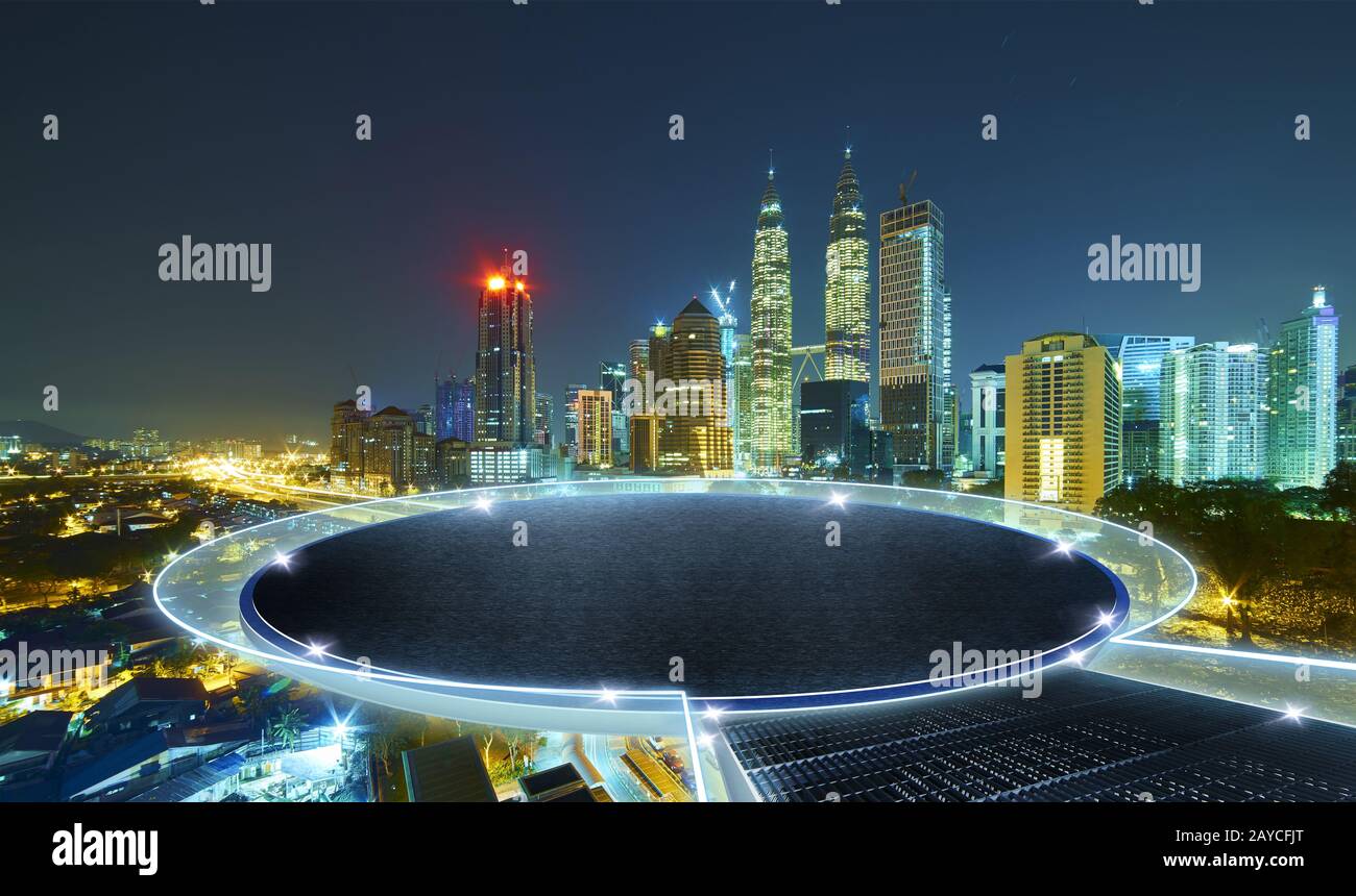 Round stage podium hi-res stock photography and images - Alamy