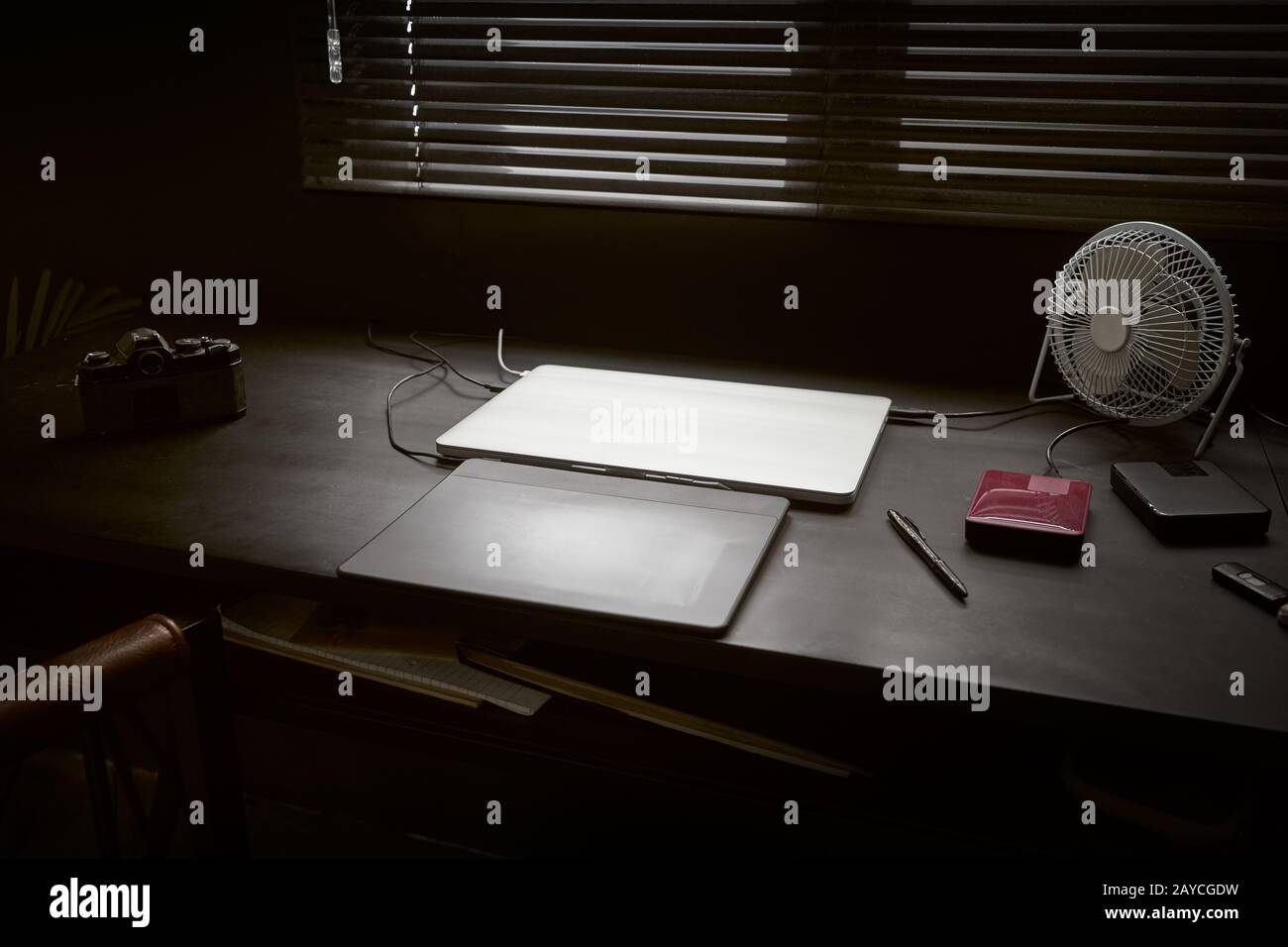 Laptop and space hi-res stock photography and images - Alamy