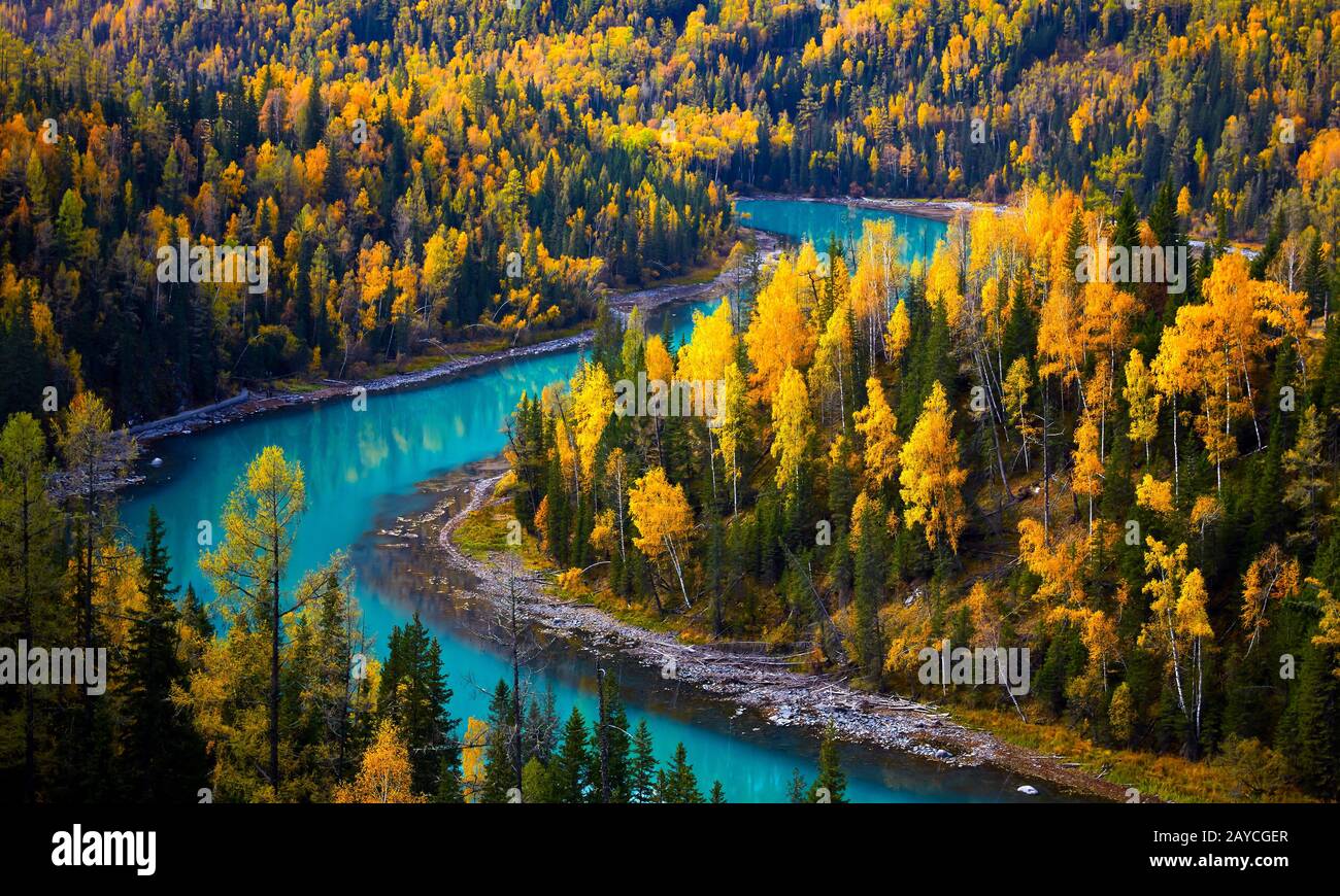 Colorful Moon Bay Stock Photo - Alamy