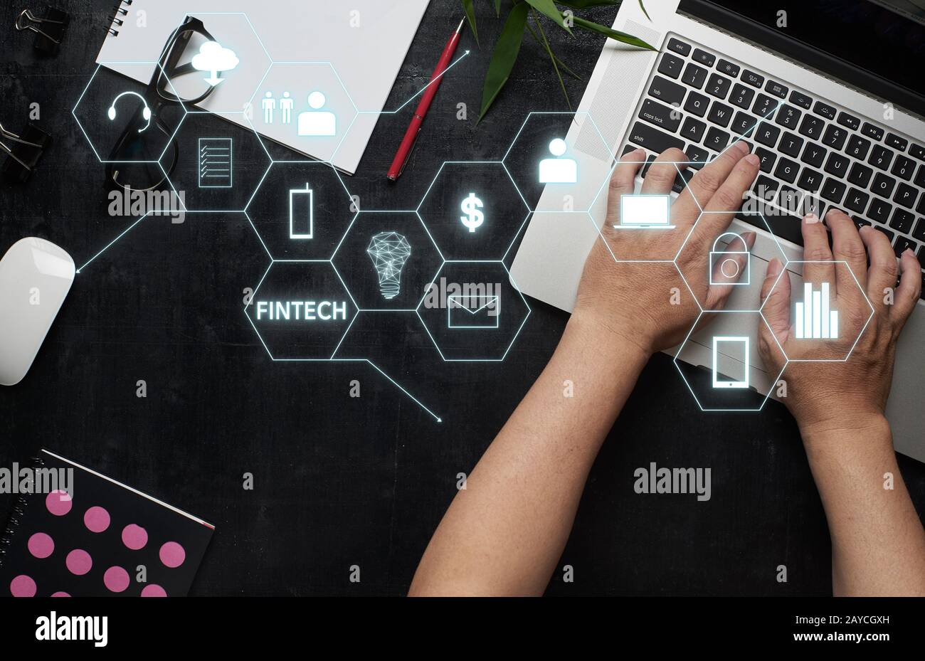 Digital virtual screen hi-res stock photography and images - Alamy