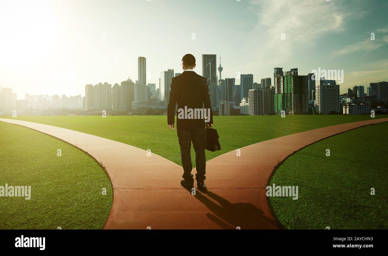 Two road business for your select choice success or failure with your ...