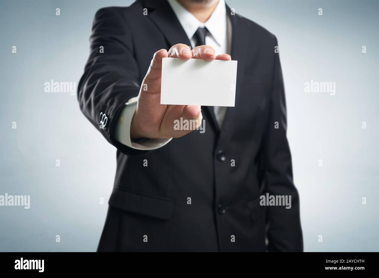 Hand and business card hi-res stock photography and images - Alamy