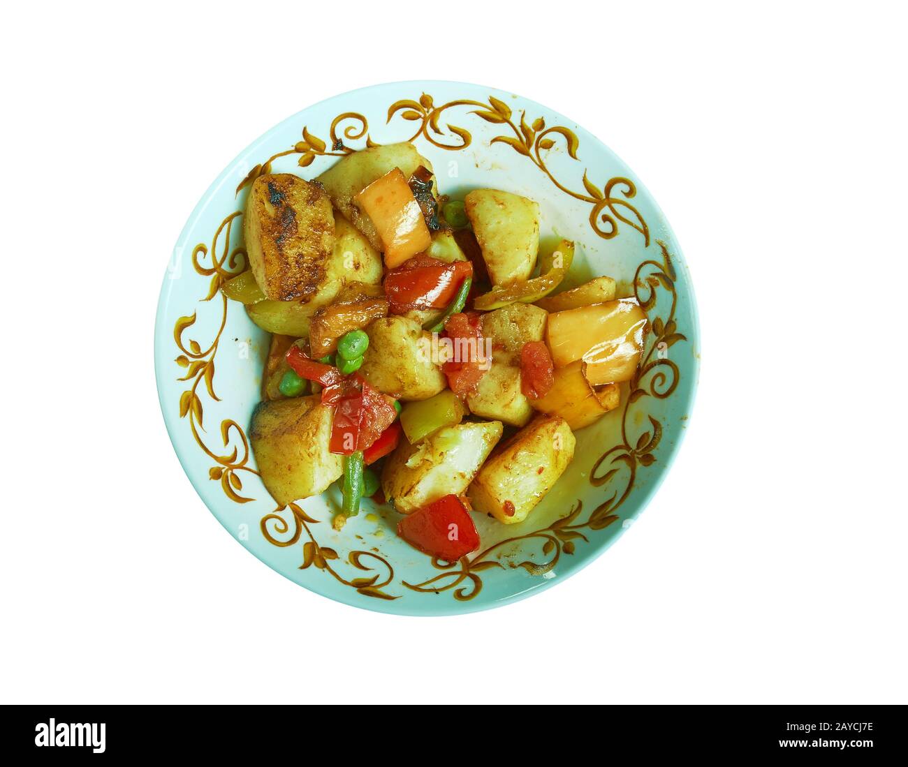 Shimla Mirch Aloo Stock Photo - Alamy