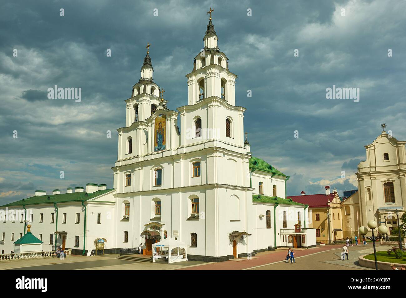 Minsk, Belarus.Cathedral Of Holy Spirit Stock Photo - Alamy