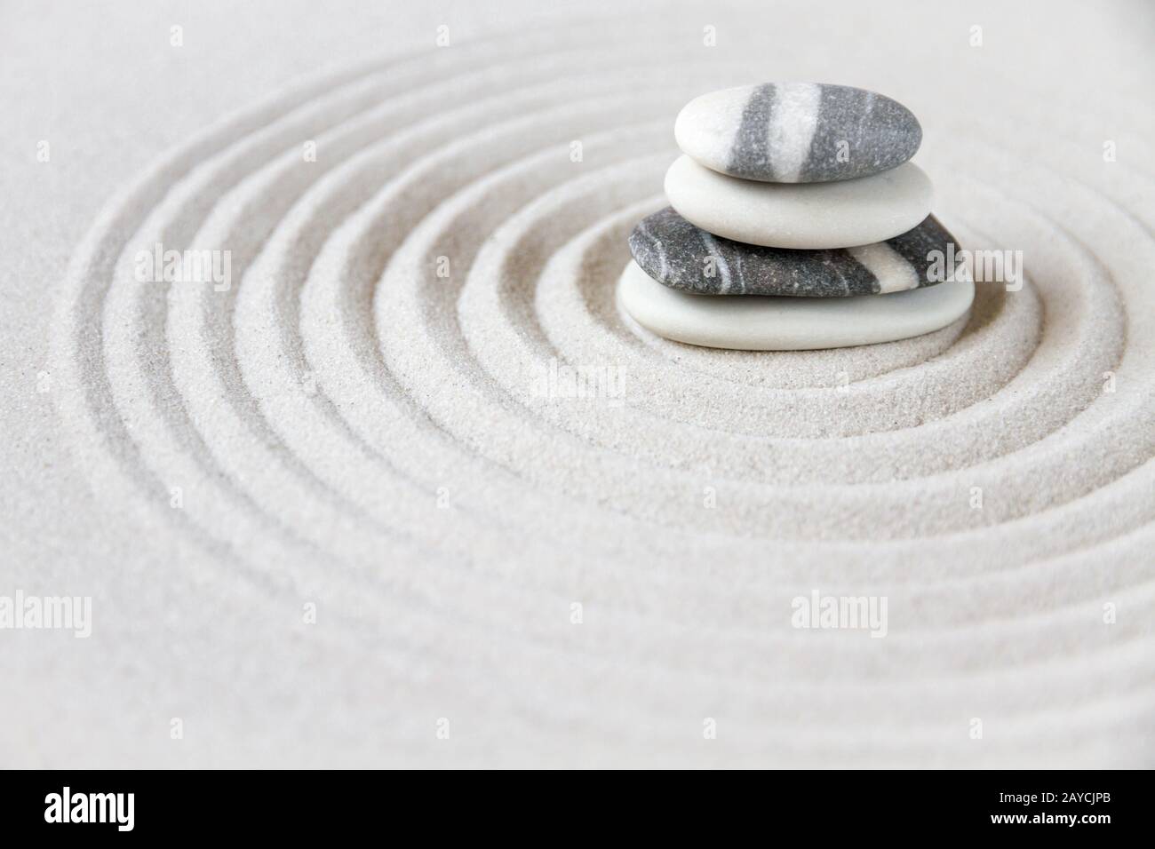 Zen japanese garden background Stock Photo - Alamy