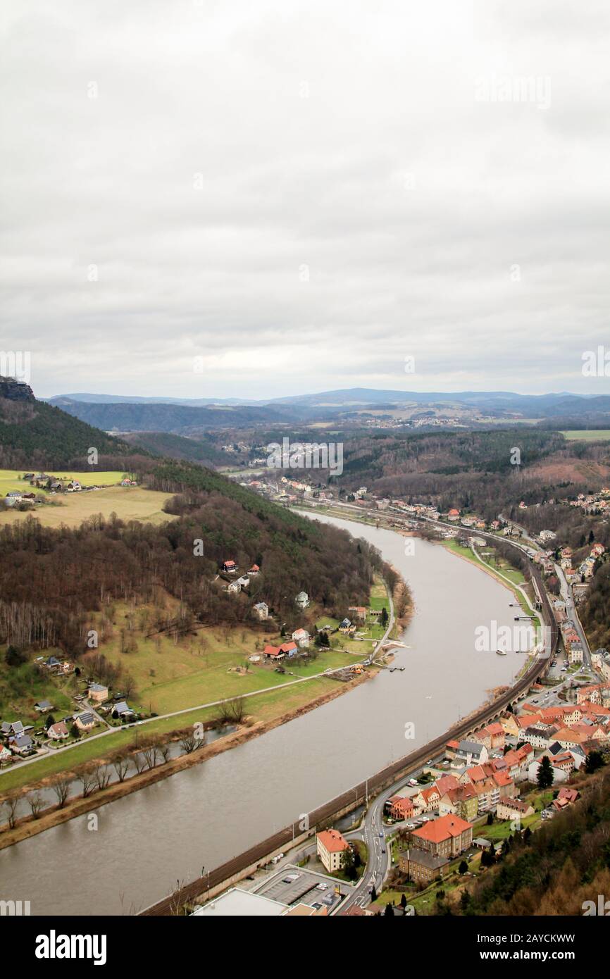 Elbe sandstone mounta hi-res stock photography and images - Alamy