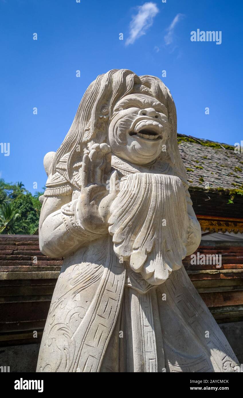 Holy balinese statue in temple hi-res stock photography and images - Alamy