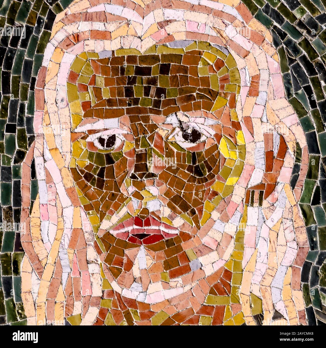 Jesus face mosaic hi-res stock photography and images - Alamy