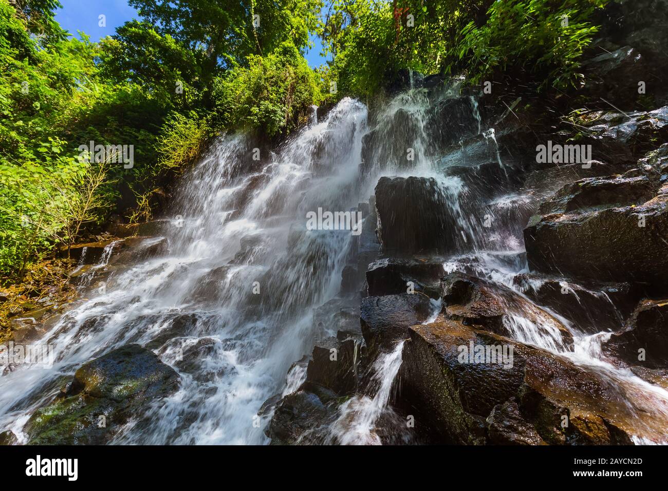 Kanto Lampo Waterfall on Bali island Indonesia Stock Photo - Alamy