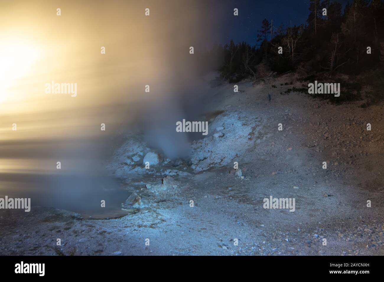 Geysers erupting earth hi-res stock photography and images - Alamy