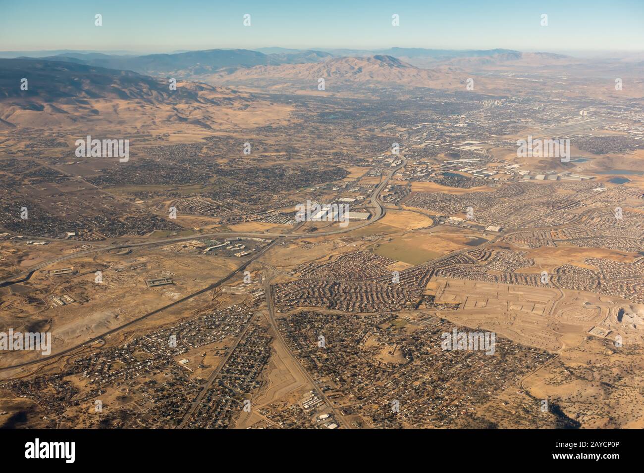 Reno nevada skyline hi-res stock photography and images - Alamy