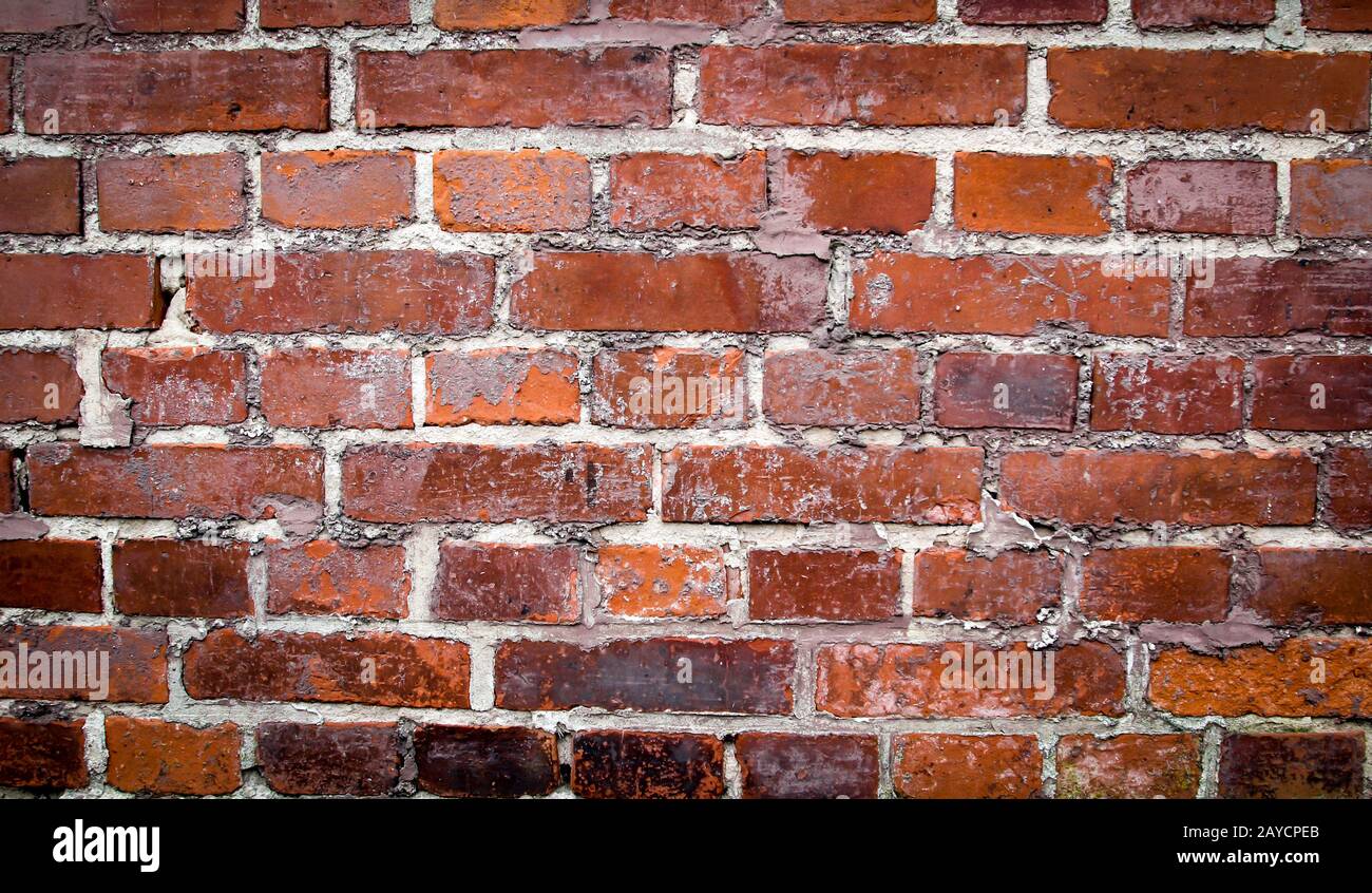 Stained brick wall hi-res stock photography and images - Alamy