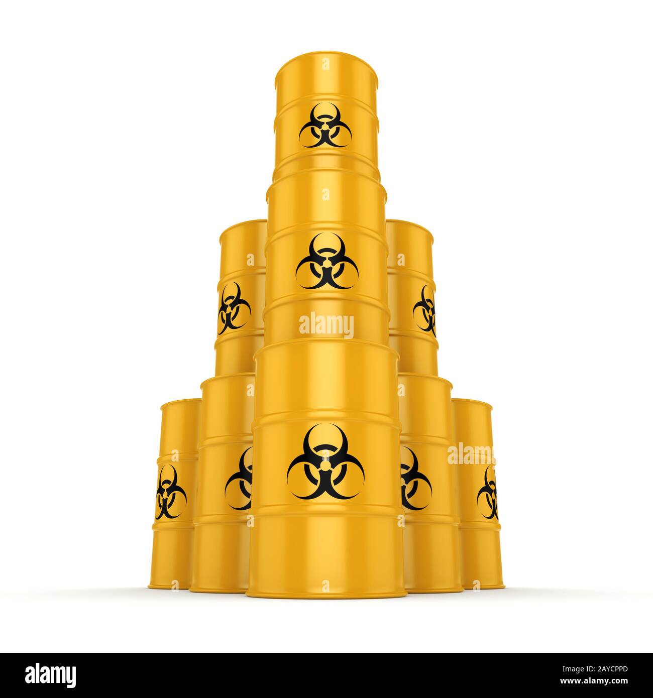 Biohazard warning Cut Out Stock Images & Pictures - Alamy