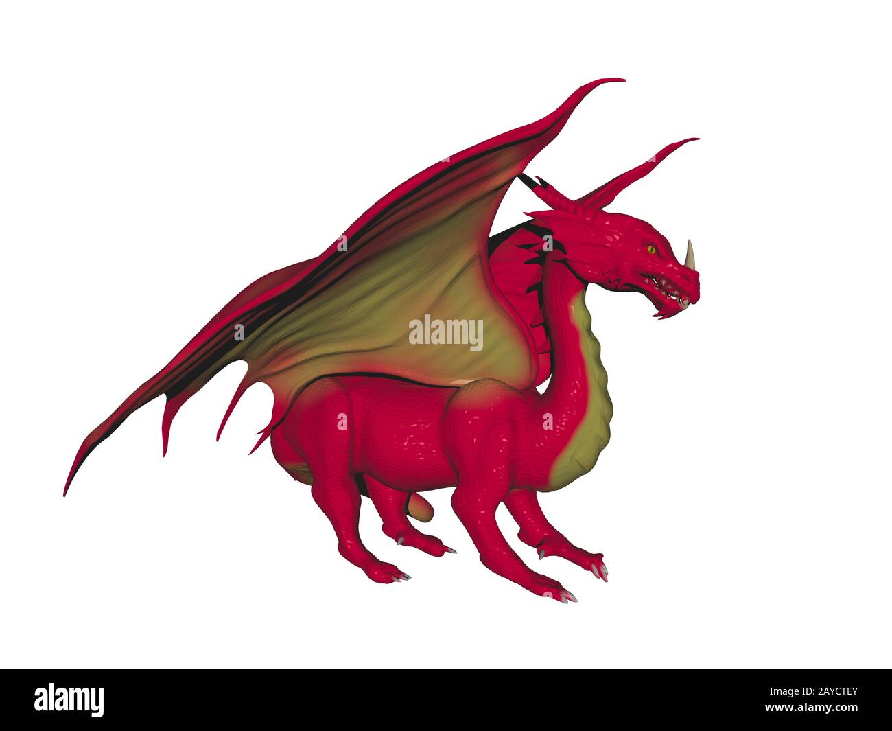 red brown kite with claws and teeth Stock Photo - Alamy