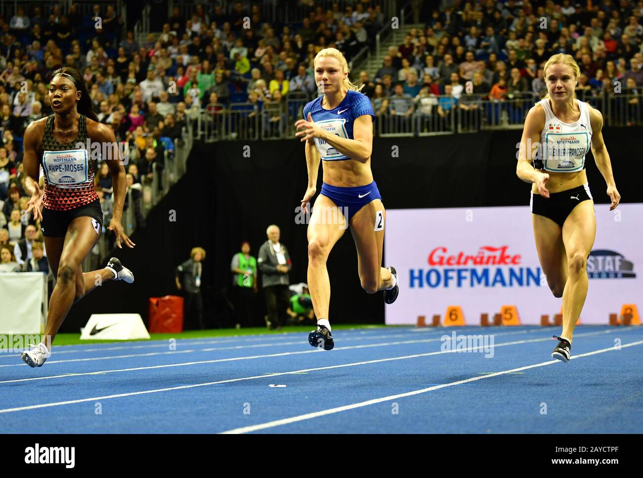 Berlin, Germany. 14th Feb, 2020. Athletics: ISTAF Indoor 60 meter women ...