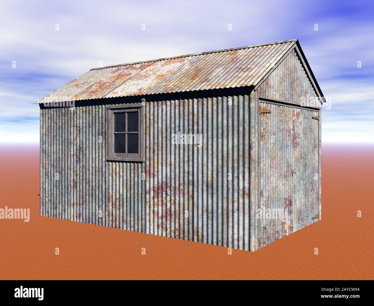Timber and corrugated iron building hi-res stock photography and images ...