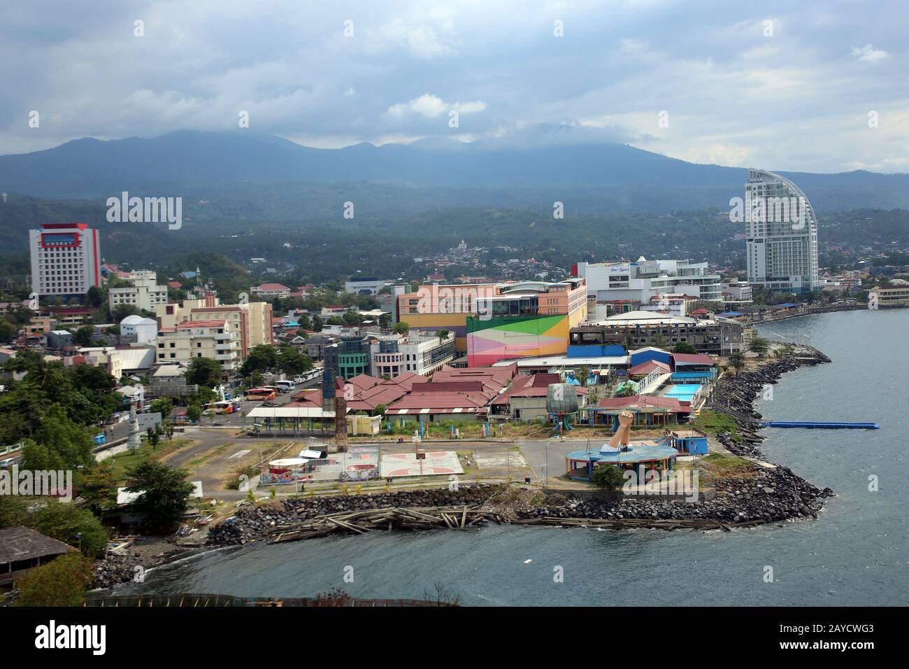 Manado city landscape hi-res stock photography and images - Alamy