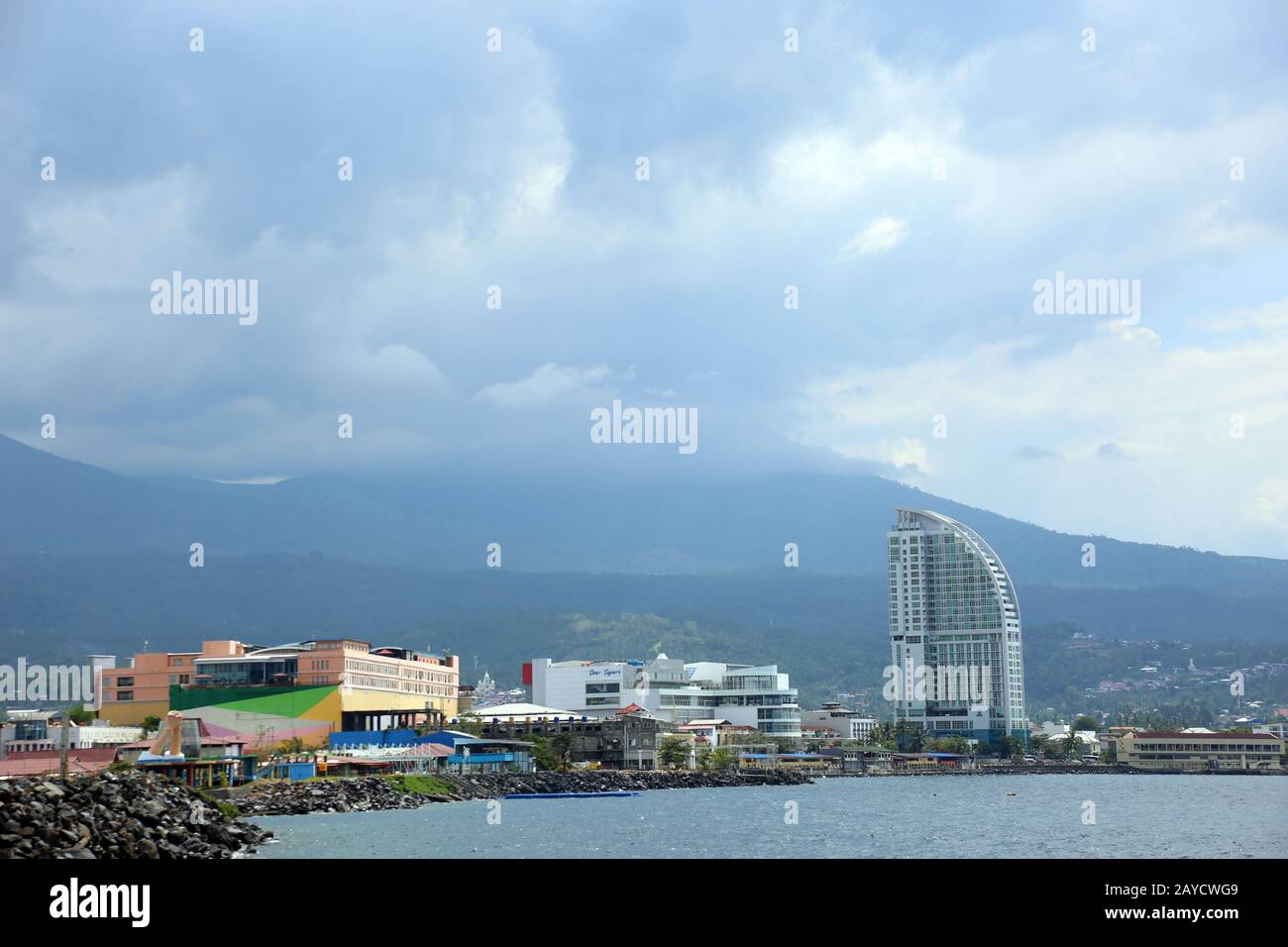 Manado city landscape hi-res stock photography and images - Alamy