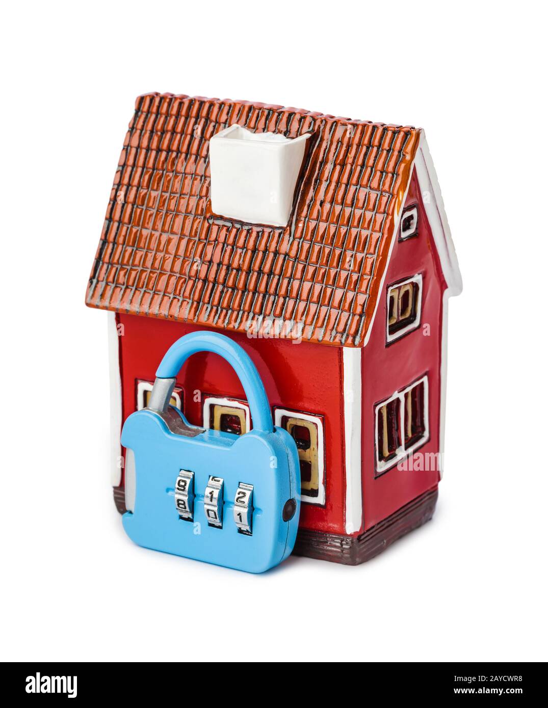 House and lock Stock Photo - Alamy