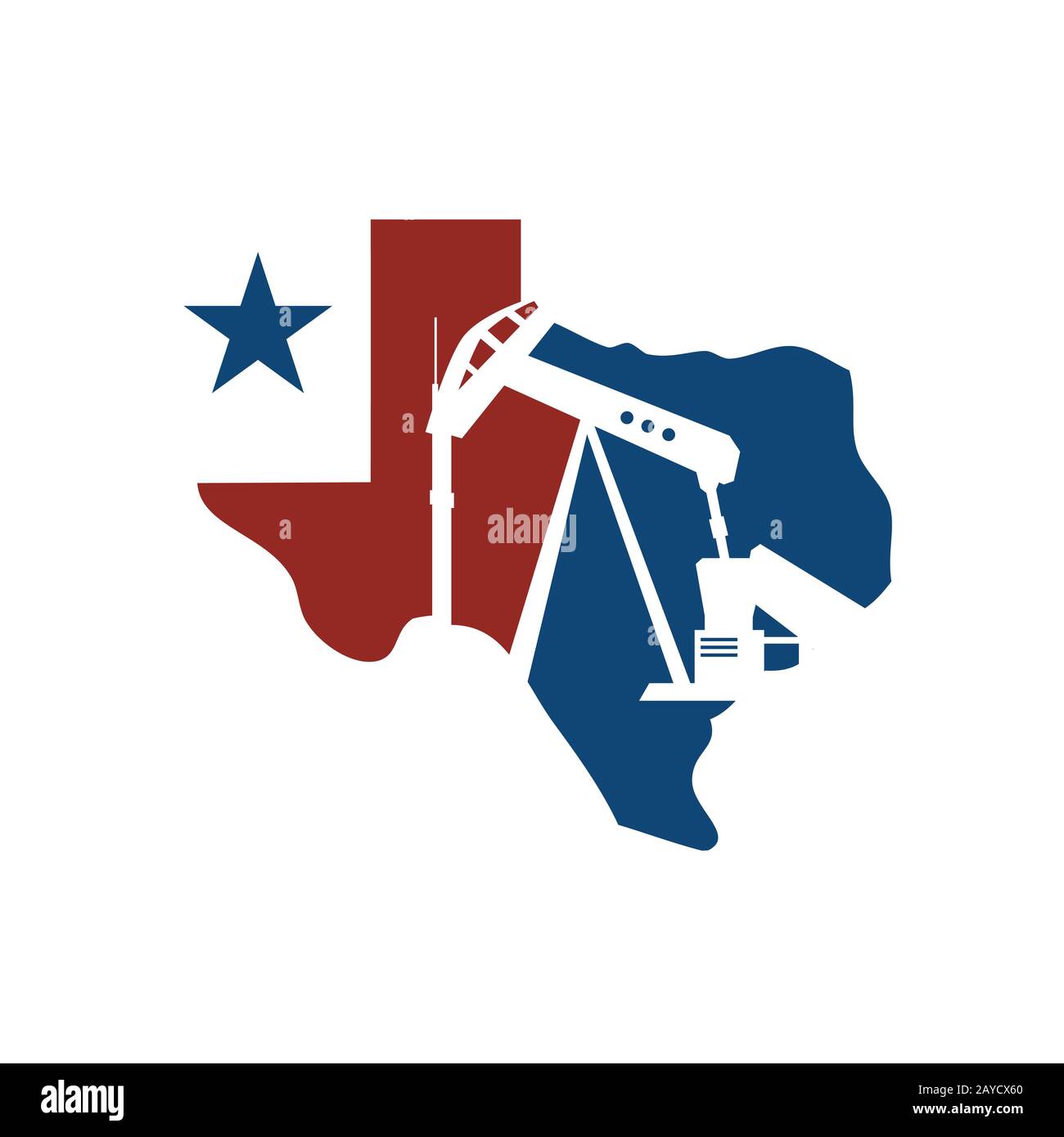 Gas pipeline texas map hi-res stock photography and images - Alamy