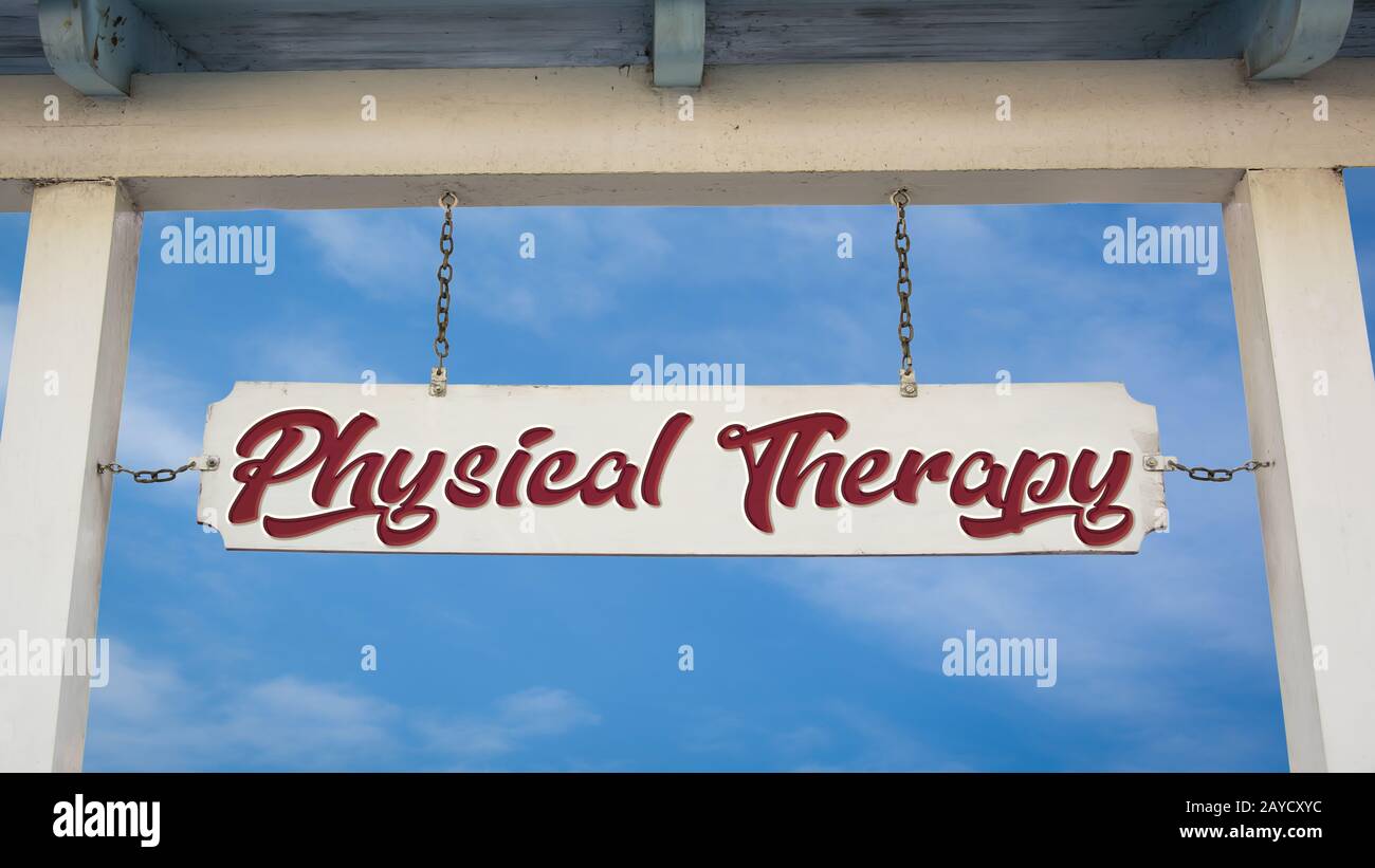 Physiotherapy road sign hi-res stock photography and images - Alamy