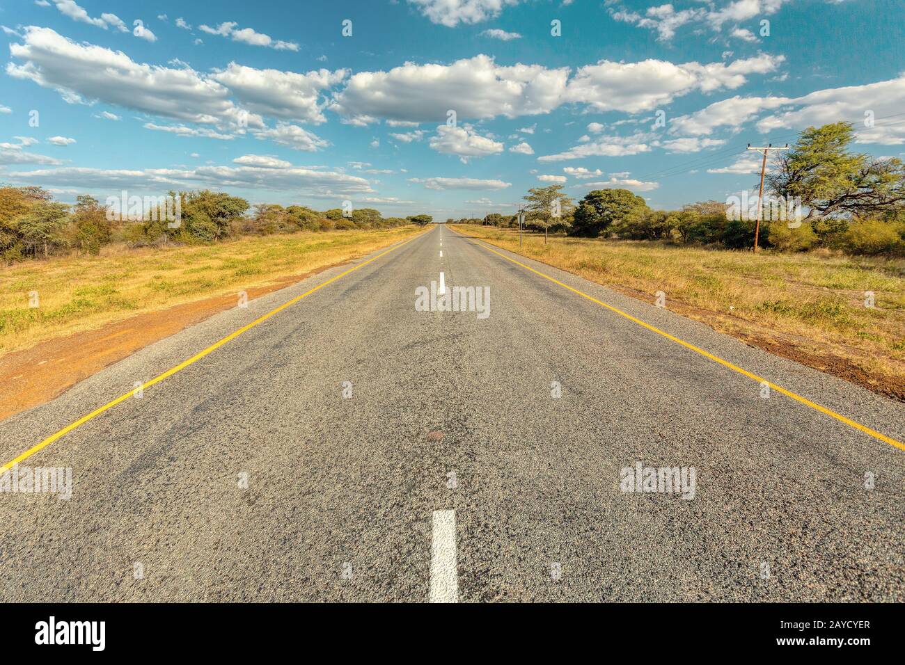 Botswana road signs hi-res stock photography and images - Alamy