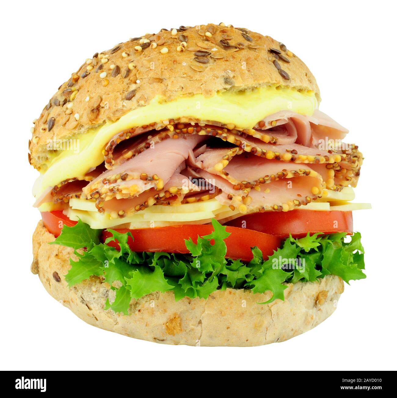 Ham salad roll hi-res stock photography and images - Alamy