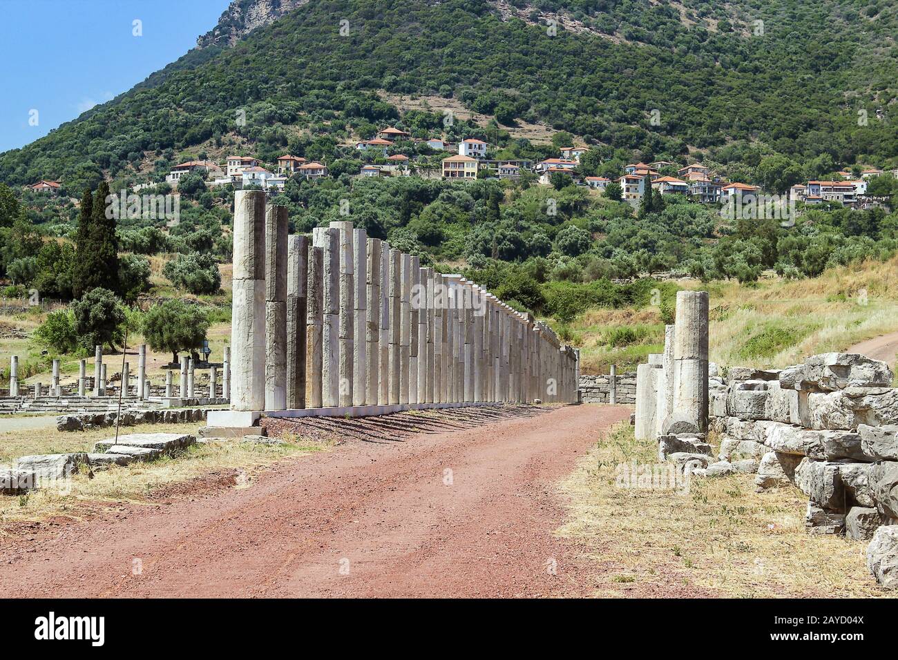 Ancient Messene, Greece Stock Photo - Alamy