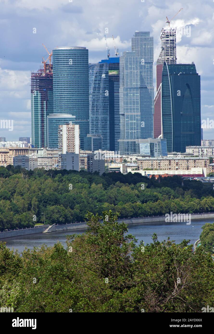 Moscow international business center hi-res stock photography and ...