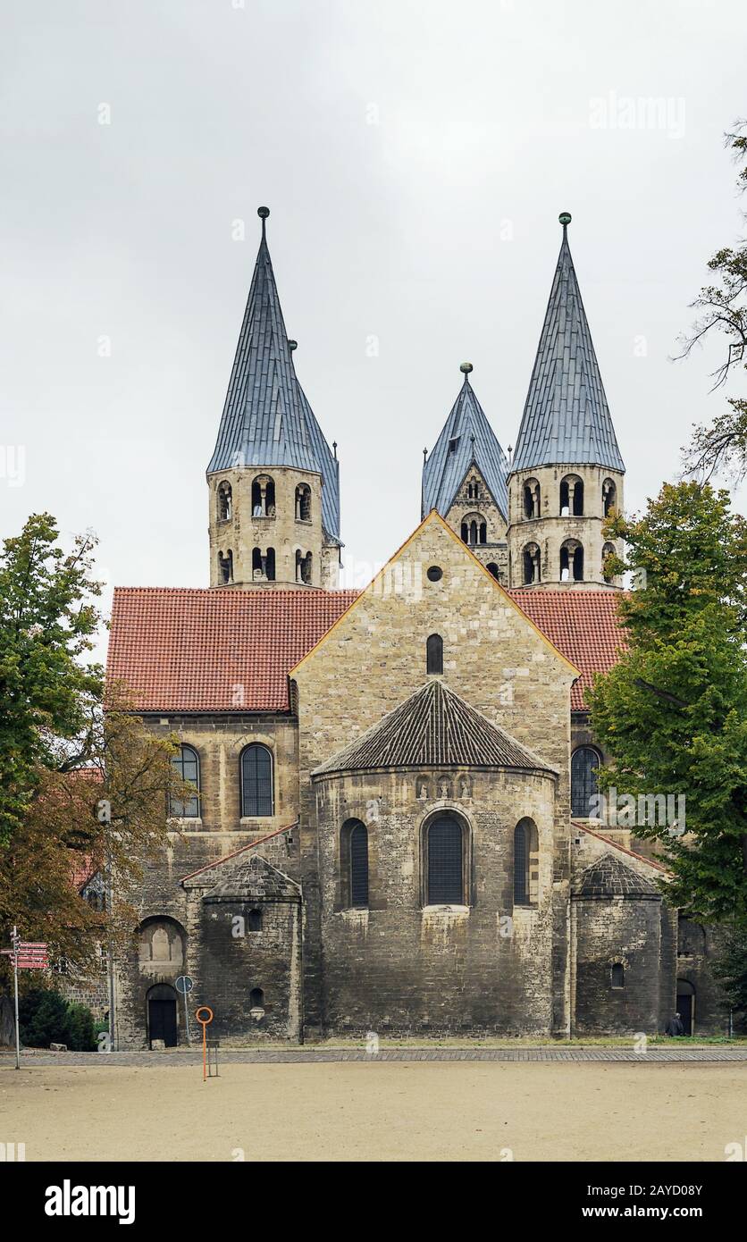 The Church of Our Lady in Halberstadt, Germany Stock Photo - Alamy