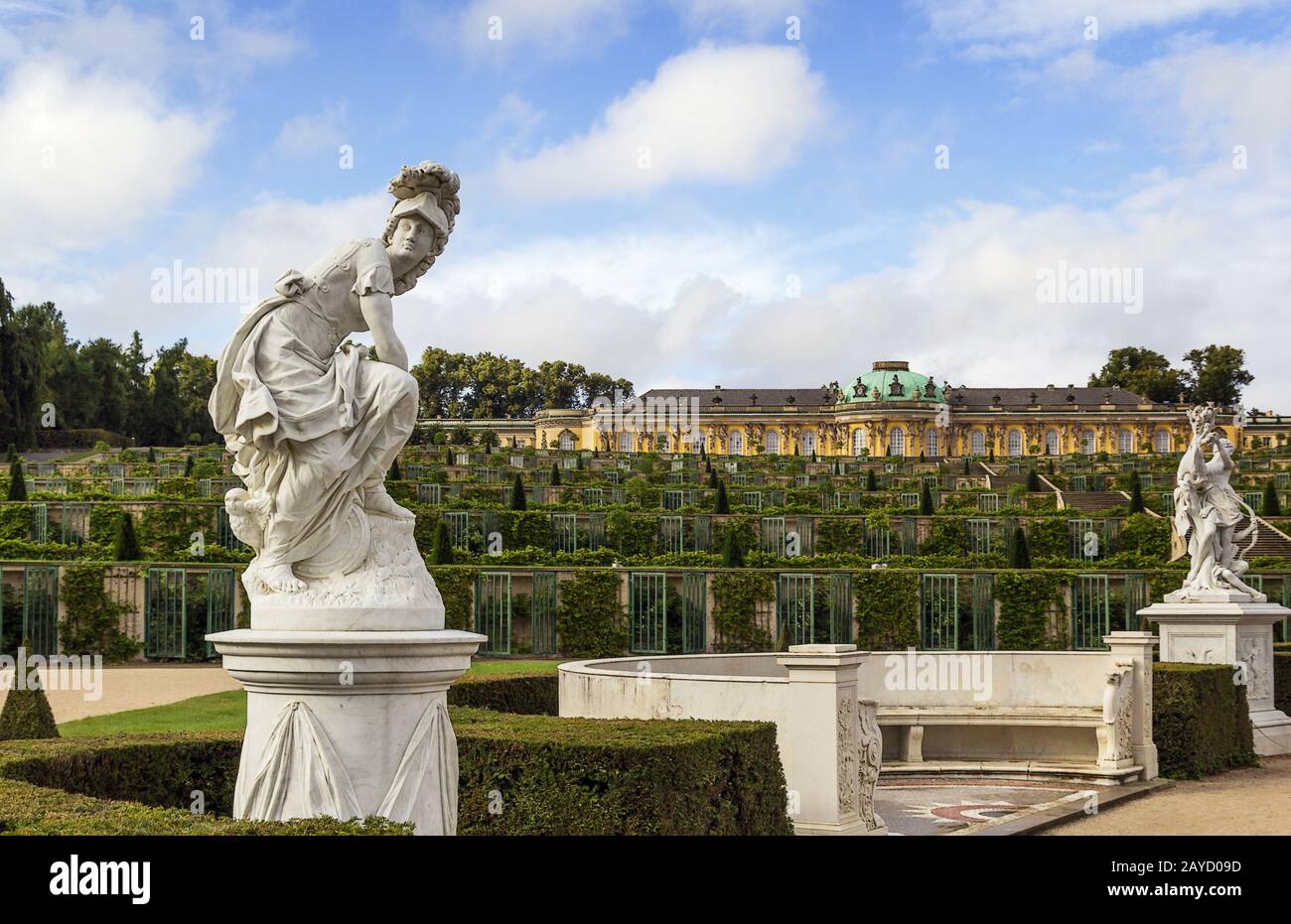 Potsdam sanssouci park sculpture hi-res stock photography and images ...