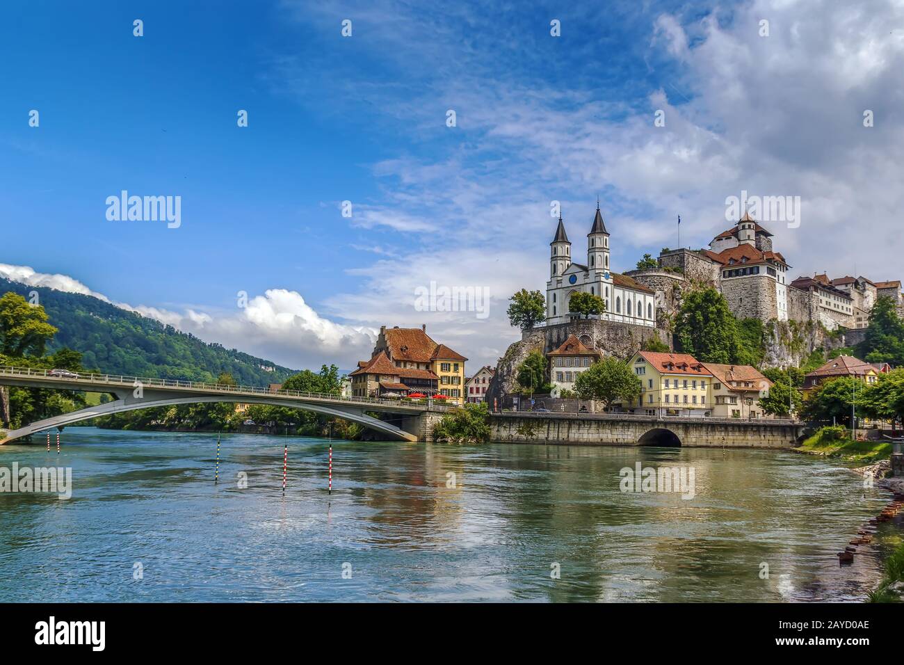 View of Aarburg Castle, Switzerland Stock Photo - Alamy