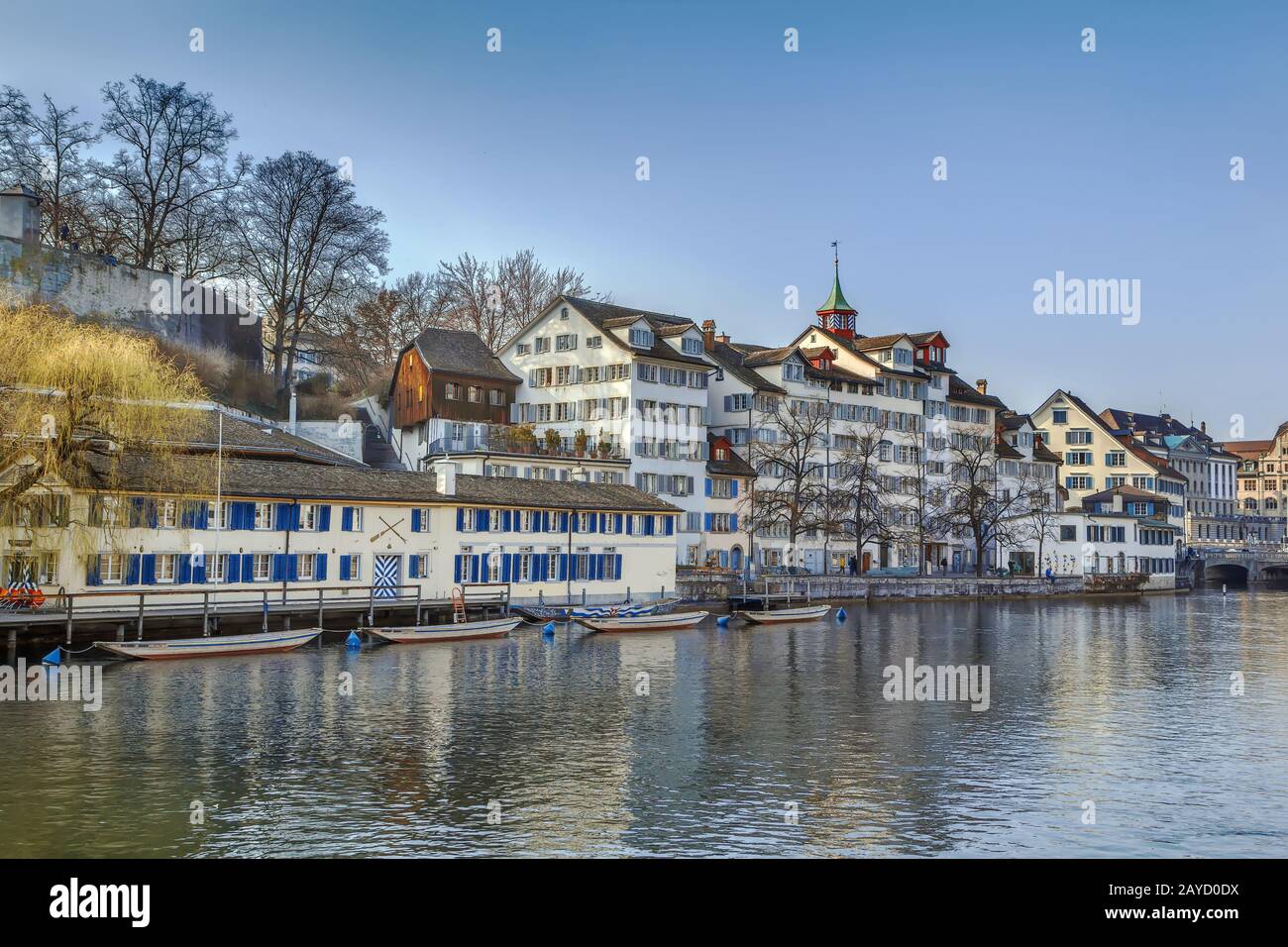 Limmat river zurich hi-res stock photography and images - Alamy