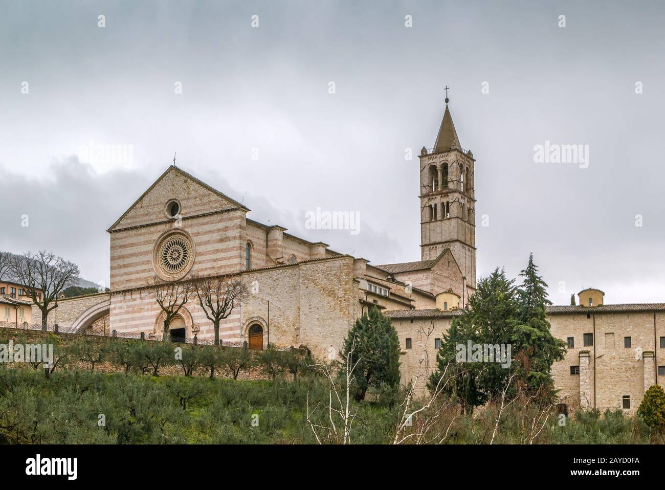 Assisi santa chiara basilica hi-res stock photography and images - Alamy