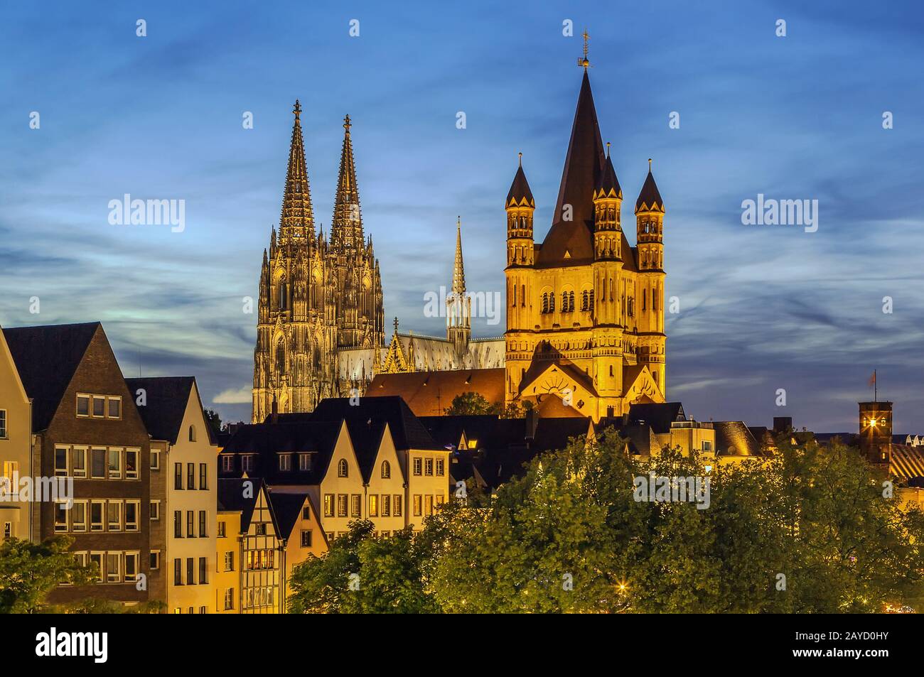 Koln historic center hi-res stock photography and images - Alamy