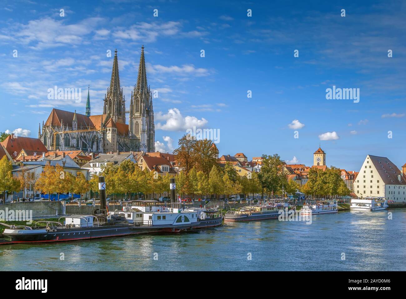 Old town of regensburg hi-res stock photography and images - Alamy