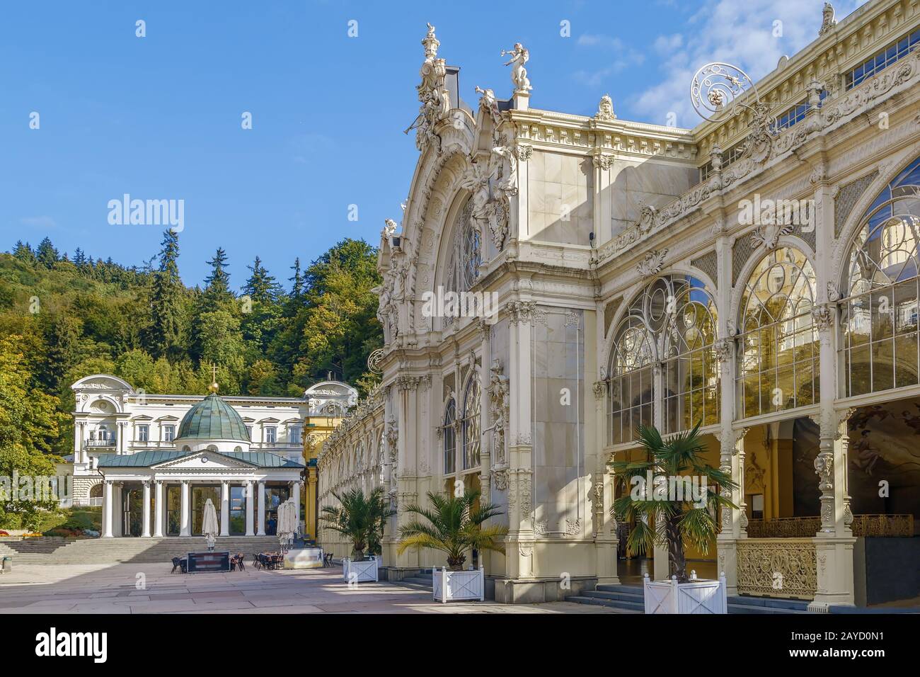 Czech colonnade spa architecture hi-res stock photography and images ...