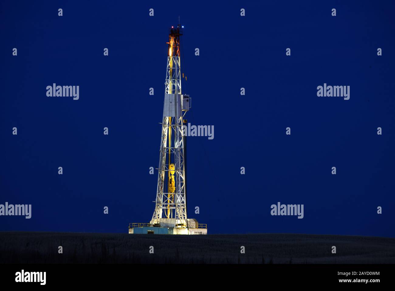 Drilling Rig Potash Mine Stock Photo - Alamy
