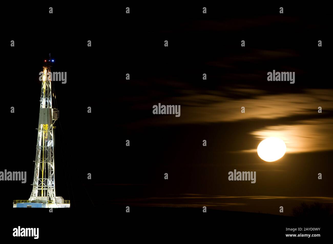 Drilling Rig Potash Mine Stock Photo - Alamy