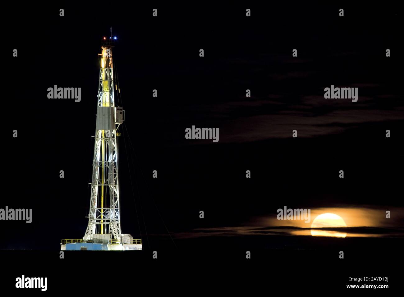 Drilling Rig Potash Mine Stock Photo - Alamy