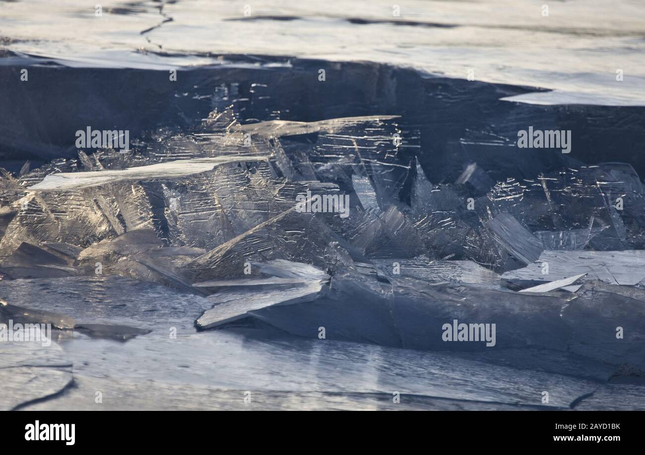 Ice Design Nature Stock Photo - Alamy