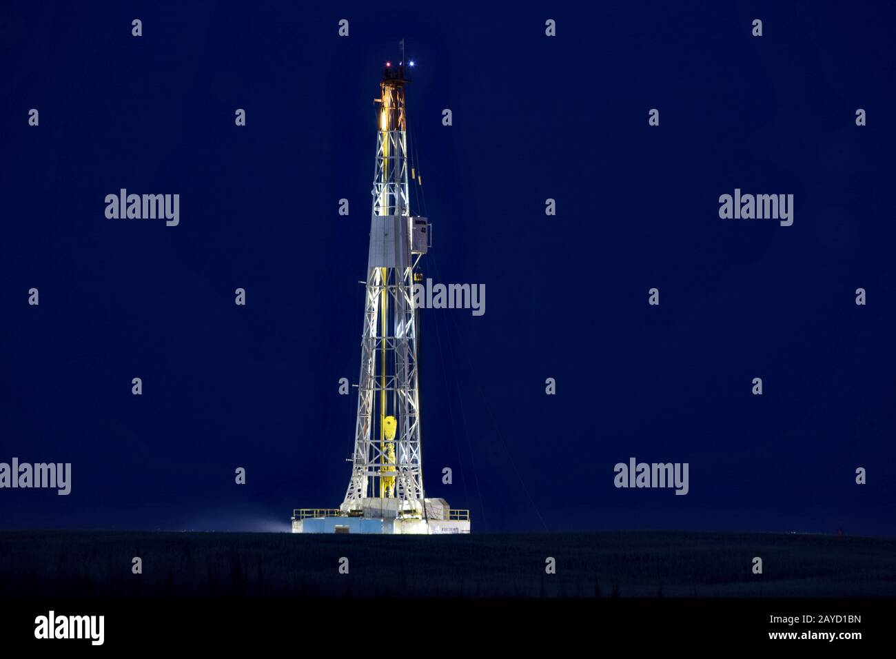 Drilling Rig Potash Mine Stock Photo - Alamy