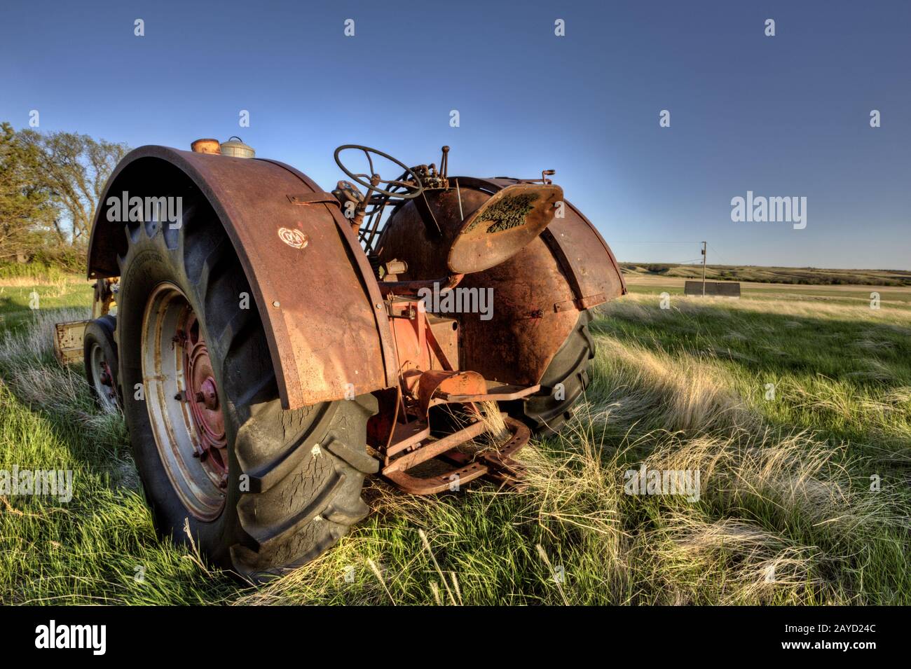 Antique Farm Equipment Stock Photo - Alamy